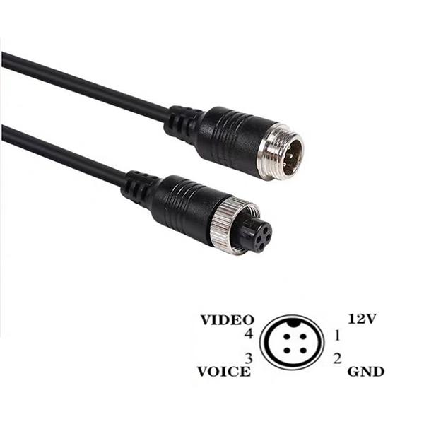 バックカメラ AHD ケーブル延長 セット 4PIN 20m 映像 防水 ケーブル バックモニター LED 赤外線 暗視 12V 24V トラック バス 大型車 : サンズウェイオンライン ...