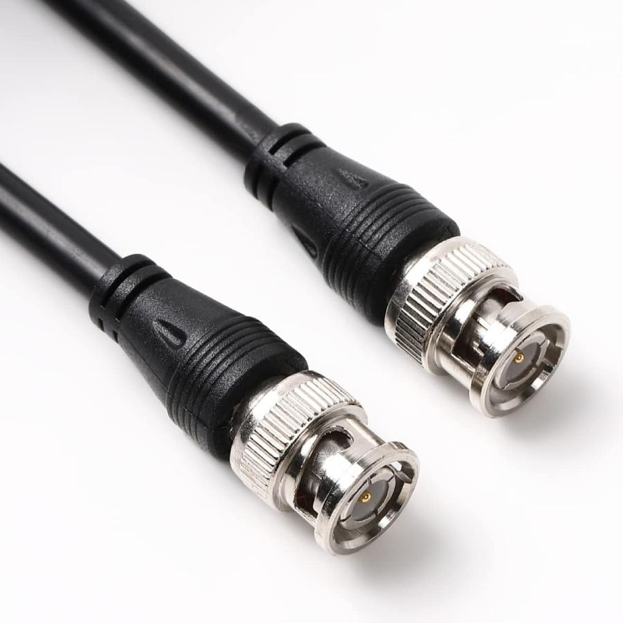 BNCケーブル 3m ケーブル 両端 BNC 付き 固定 配線用 同軸 黒色 : サンズウェイオンラインショップ - 通販 - Yahoo!ショッピング
