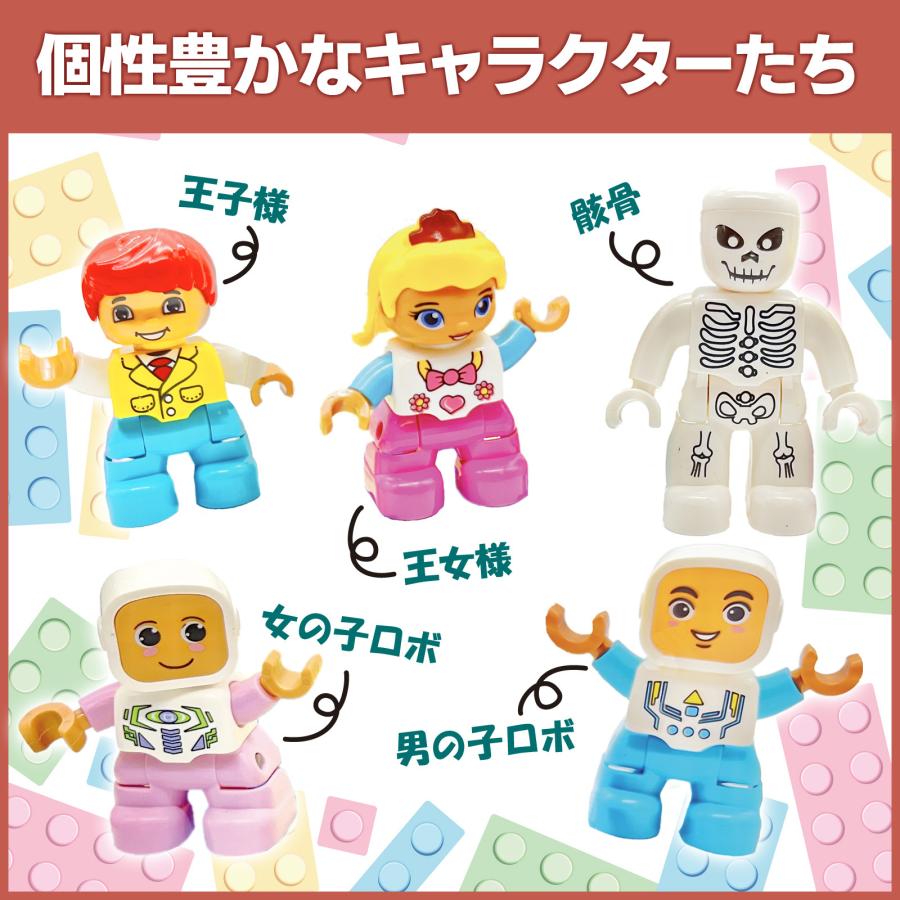 Sunwards 【ブロックセットのおともに】 ミニフィグ5体セット sunwards アンパンマンブロック互換 legoデュプロ レゴデュプロ互換 デュプロ ミニフィグ : Sunwards ...
