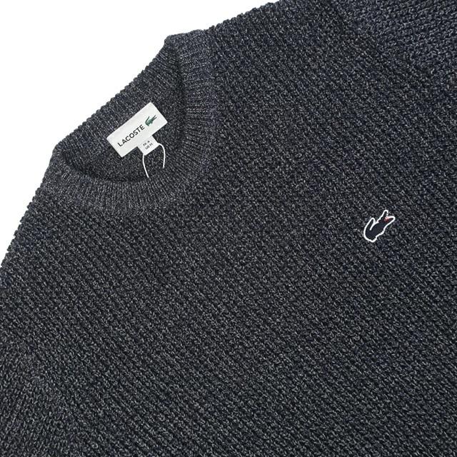 LACOSTE セール ラコステ ニット ヘザーカラー リング ワッフル LACOSTE セール ラコステ ニット ヘザーカラー リング ワッフル