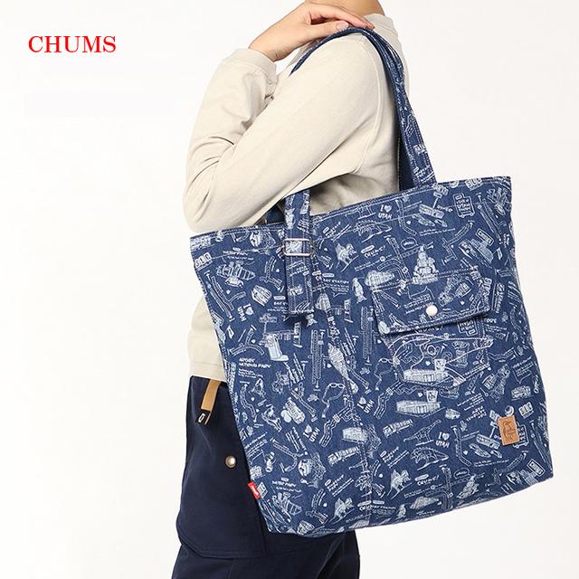 CHUMS チャムス ビーバートートバッグ Beaver Tote Bag ユニセックス ch60-3782 chums : SUNWEAR ...
