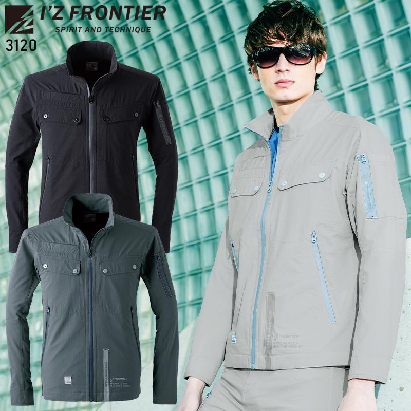 I'Z FRONTIER 作業服 アイズフロンティア ライトウェイトA.D.ストレッチワークジャケット 春夏用 メンズ 3120 2024春夏新作 S-6L : 作業服・鳶服・安全靴のサン ...