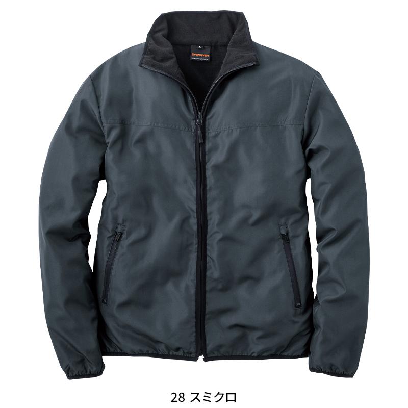 【2023秋冬新作】 EVENRIVER フルジップマイクロジャケット 防寒着 メンズ r007 イーブンリバー 作業服 作業着 M-3L :018-r007:作業服・鳶服・安全靴のサンワーク ...