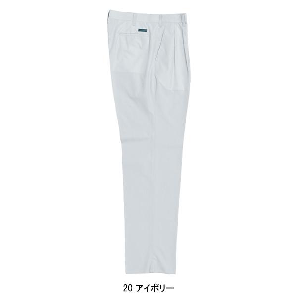 クロダルマ 作業ズボン 作業着 作業服 春夏用 31488 ツータック スラックス 制電 リサイクル素材 メンズ KURODARUMA ...