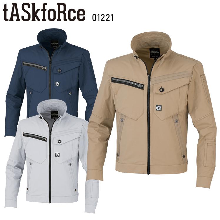 秋冬用 作業服・作業用品 NC クロスストレッチブルゾン メンズ 大川被服 TASK FORCE タスクフォース 01221 : 作業服・鳶服・安全靴のサンワーク - 通販 - Yahoo ...