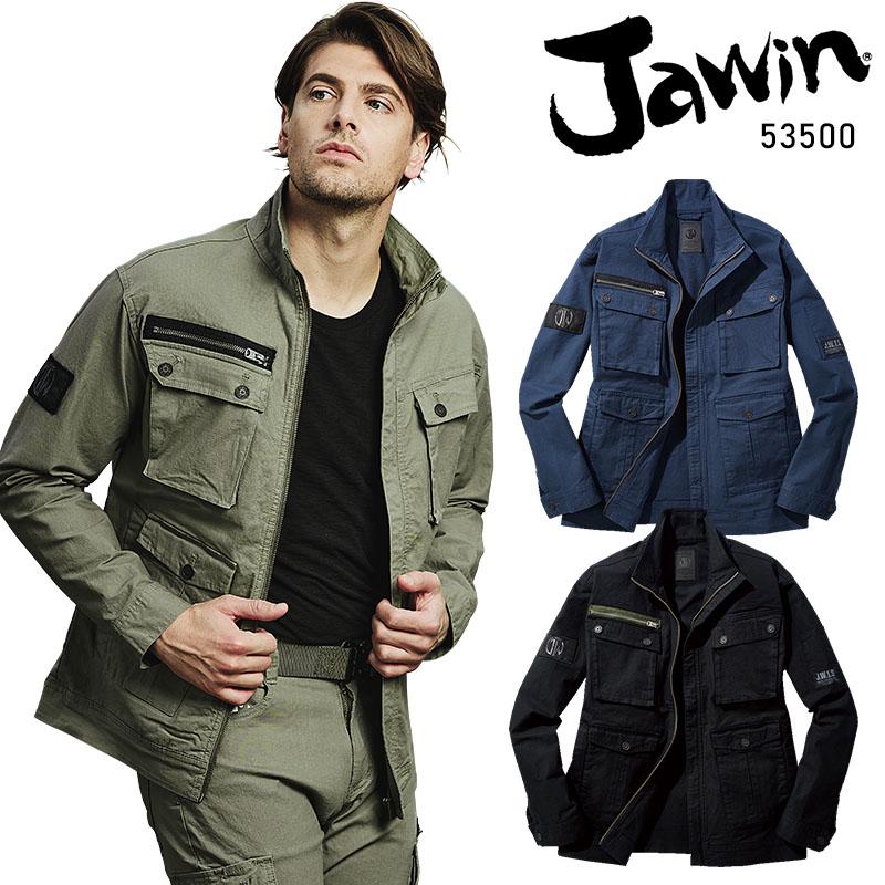 自重堂 作業服 Jawin 長袖 ジャンパー 53500 ストレッチ 秋冬用 メンズ レディース SS-5L : 作業服・鳶服・安全靴のサンワーク - 通販 - Yahoo!ショッピング