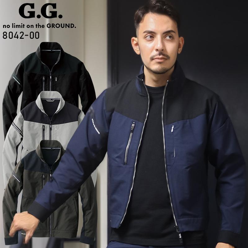 SOWA 秋冬用 作業服・作業用品 長袖ブルゾン メンズ 桑和 G.GROUND 8042-00 : 作業服・鳶服・安全靴のサンワーク - 通販 - Yahoo!ショッピング