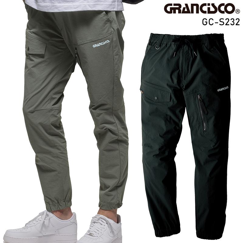 【2024春夏新作】 GRANCISCO ストレッチジョガー 作業服 シーズン 男性 gc-s232 タカヤ商事 作業着 S-3L :303-gc-s232:作業服・鳶服・安全靴のサンワーク ...