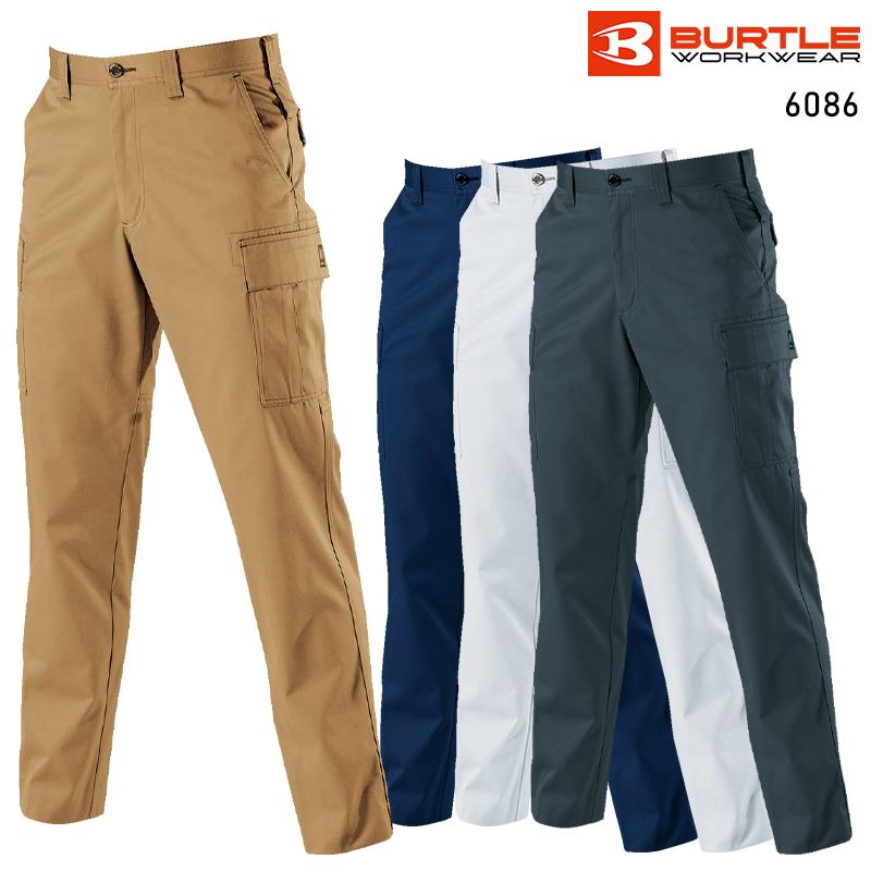 BURTLE 作業ズボン 作業服 バートル 作業着 春夏 6086 カーゴパンツ メンズ レディース 70-130 : 作業服・鳶服・安全靴のサンワーク - 通販 - Yahoo!ショッピング