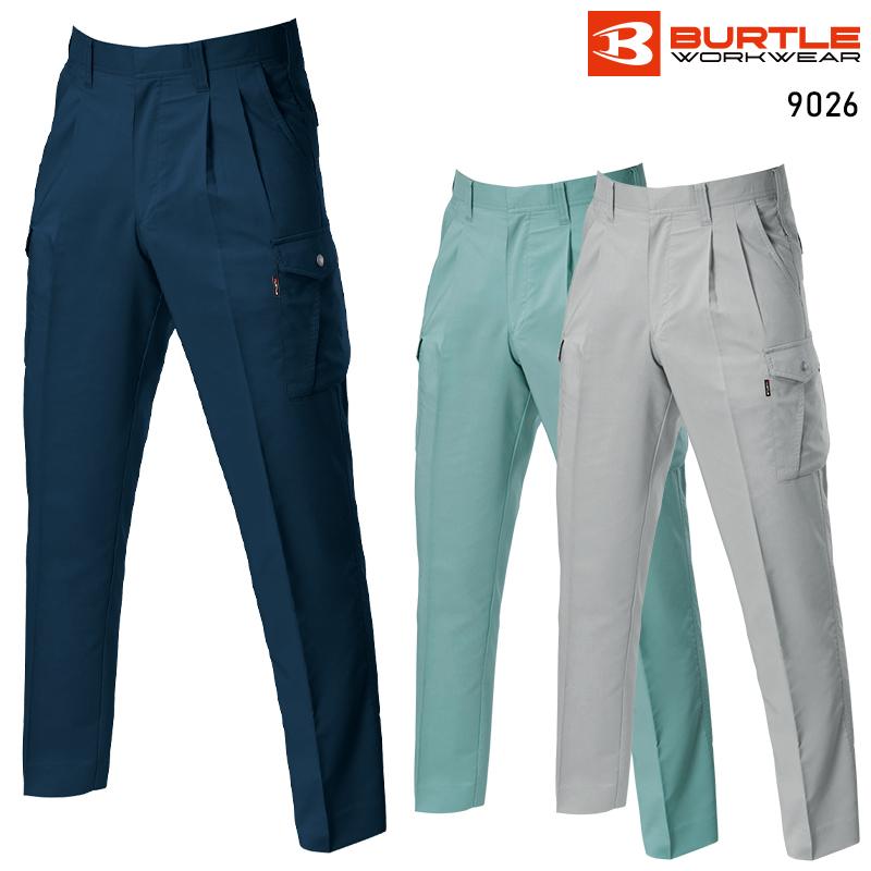 BURTLE 作業ズボン 作業服 バートル 作業着 春夏 9026 ツータックカーゴパンツ メンズ 70-125 : 作業服・鳶服・安全靴のサンワーク - 通販 - Yahoo!ショッピング