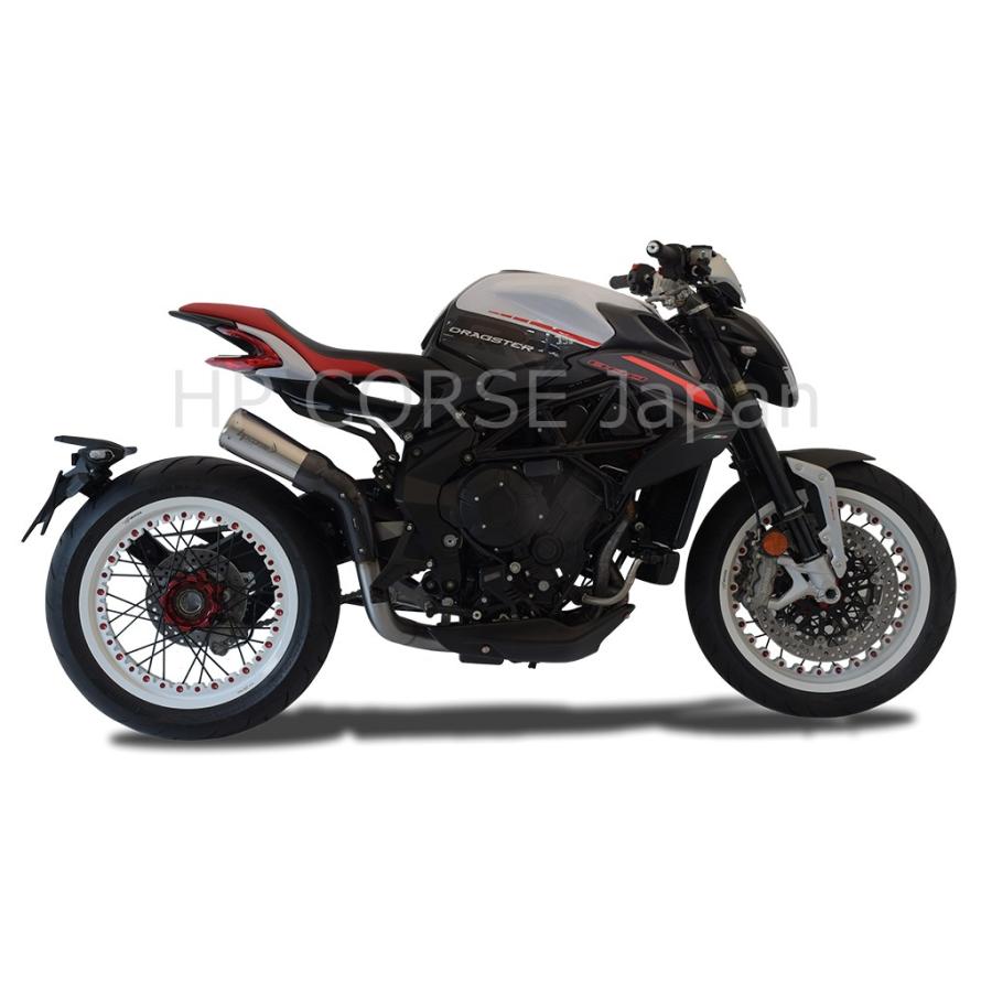 MV AGUSTA DRAGSTER 800 〜2016 スリップオンマフラー HP CORSE エイチピーコルセ : Superbike Parts Shop - 通販 - Yahoo!ショッピング