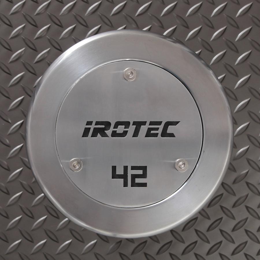 IROTEC IROTEC（アイロテック）ハードクロームジムダンベル42KG / ダンベル ジムダンベル 鉄アレー 鉄アレイ 筋トレ器具 クロムダンベル クロームダンベル 筋トレ : スーパー ...