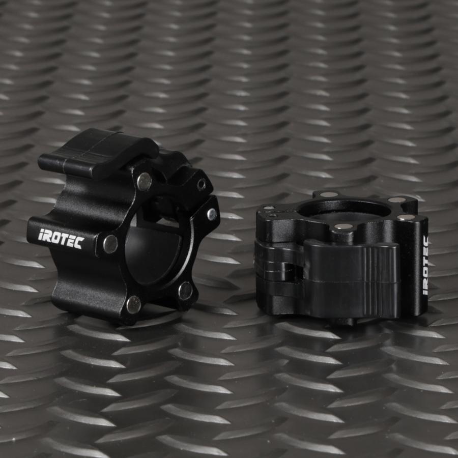 IROTEC [30日はPアップ] IROTEC（アイロテック）マグネットクイックカラー レギュラータイプ ブラック 2個セット 径28mm専用カラー（留め具）/ ダンベル バーベル ...