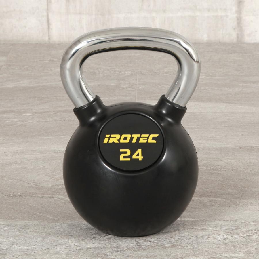 IROTEC IROTEC（アイロテック）ラバー ケトルベル 24kg / 筋トレ ダンベル バーベル トレーニング器具 ベンチプレス スクワット 鉄アレイ 筋トレ器具 グッズ : スーパー ...
