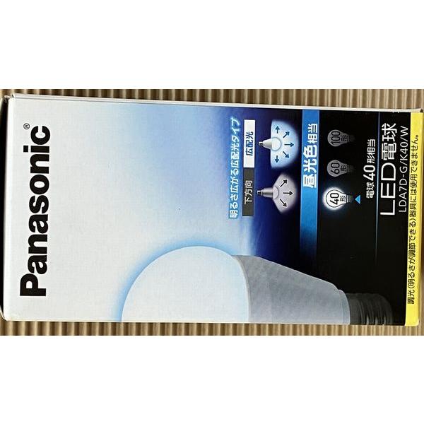 パナソニック LDA7D-G/K40/W LED電球 E26口金 電球40W形相当 昼光色相当 広配光タイプ 密閉形器具対応 : lda7dgk40w : スーパーデンキ - 通販 ...