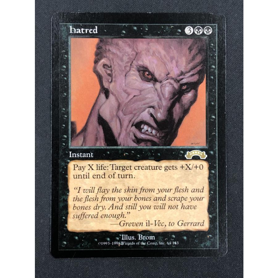 MTG《キズ有り》【憎悪/Hatred】《EXO》[EN]R : fmtg135 : スーパーフリークスYahoo!店 - 通販 - Yahoo!ショッピング