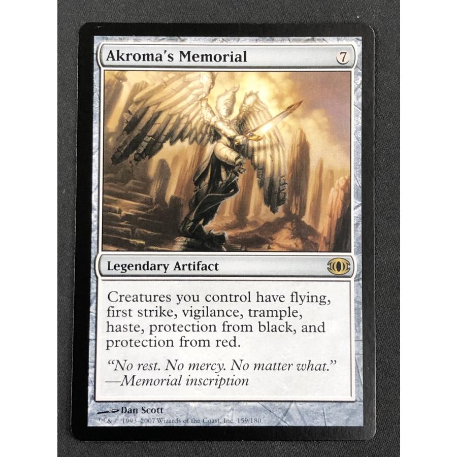 ウィザーズ・オブ・ザ・コースト MTG《キズ有り》【アクローマの記念碑/Akroma's Memorial】《FUT-159/180》[EN ...