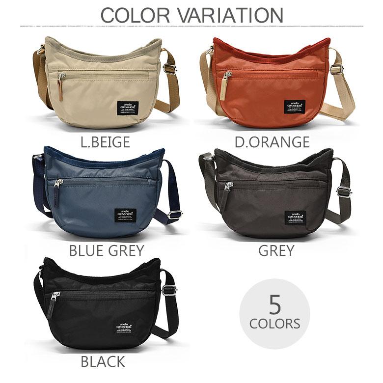 anello GRANDE アネログランデ ミニショルダーバッグ TINY タイニー GTM0931 レディース ショルダーバッグ 撥水 ...