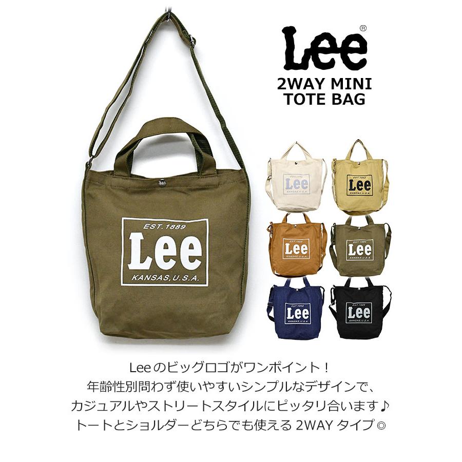 Lee LEE リー キャンバス 2way ミニトートバッグ トートバッグ レディース メンズ おしゃれ 小さめ ショルダーバッグ 斜めがけバッグ 軽量 軽い ブランド : SUPERFROG ...