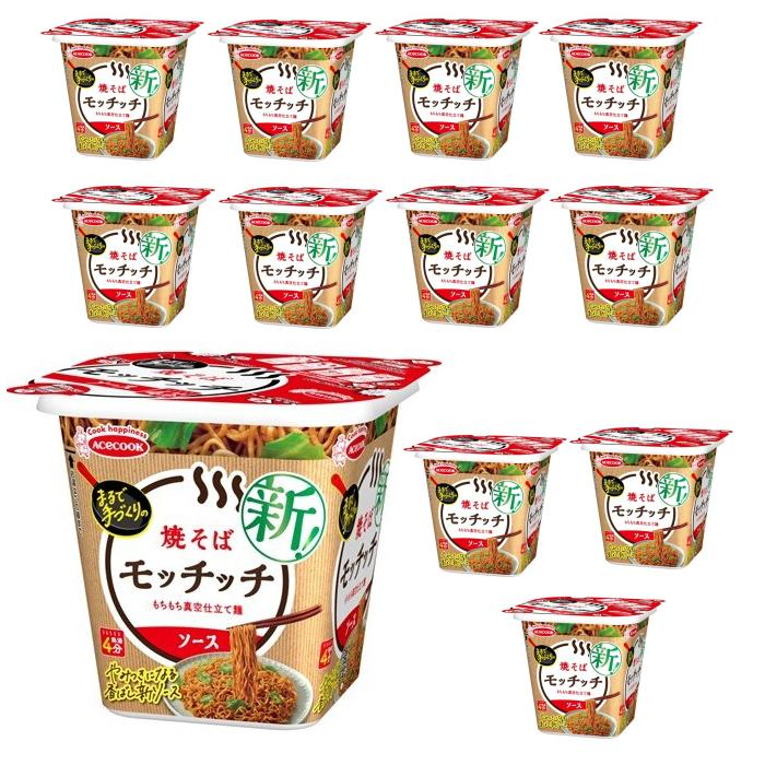 焼そばモッチッチ 【6213】☆8 エースコック 焼そばモッチッチ97g×12個（1ケース）焼きそば やきそば 焼そば カップ麺 インスタント : 生活便利創庫スーパー・キッド - 通販 ...