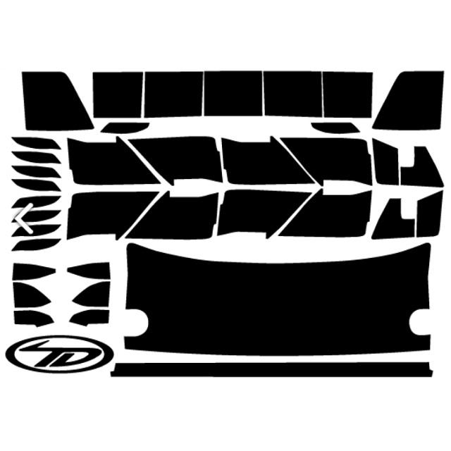 TD インプレッサWRC07リヤウイングカーボンデカール [TD-A042]] :2000000095967:スーパーラジコンYahoo!店 - 通販 - Yahoo!ショッピング