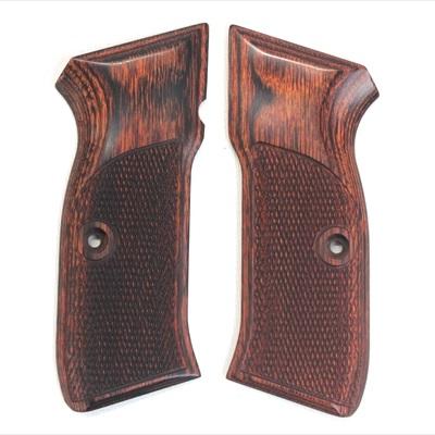 ウッドグリップ KSC製CZ75用(チェッカー/ブラウン) [AWG-449]] : スーパーラジコンYahoo!店 - 通販 - Yahoo!ショッピング