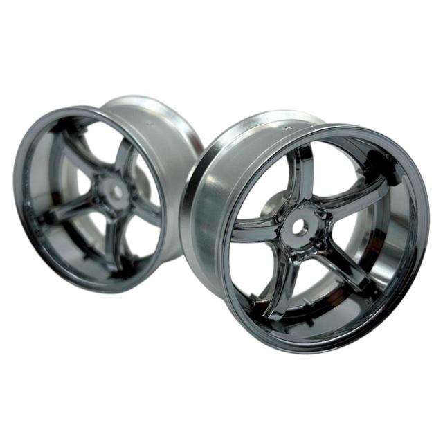 WORK EMOTION T5R 2P DEEP CONCAVE +8 Chrome 2pcs [LW-0708Ca] : スーパーラジコン ...