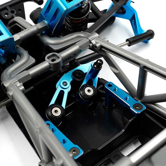 アルミエッシェンシャルコンバージョンキット Tamiya BBX(BB-01) [TABB-S01BU] : スーパーラジコンYahoo!店 - 通販 - Yahoo!ショッピング