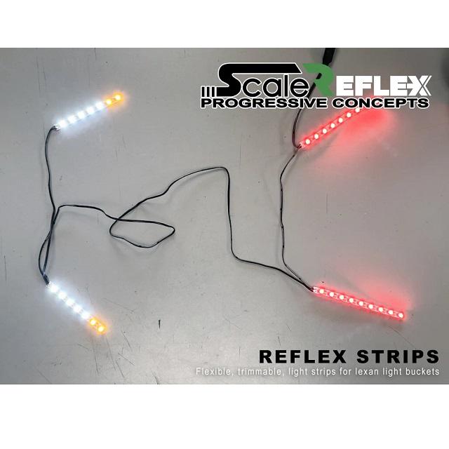 SCALE REFLEX Reflex STRIP - LED Light Bucket Kit(Wht/Amb/Red) [700620 ...