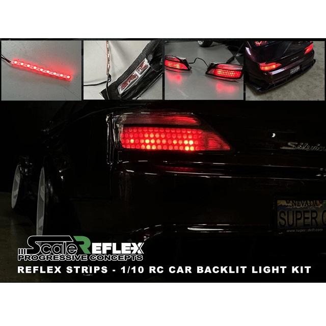 SCALE REFLEX Reflex STRIP - LED Light Bucket Kit(Wht/Amb/Red) [700620] : スーパーラジコンYahoo!店 - 通販 ...