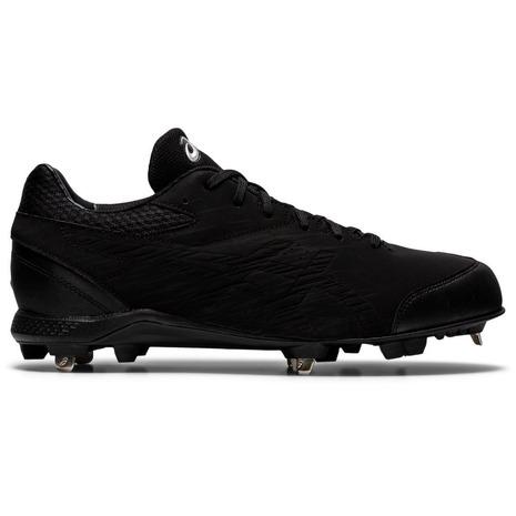 ASICS アシックス(ASICS)(メンズ)野球スパイク 黒 金具 一般 ASICS アシックス(ASICS)(メンズ)野球スパイク 黒 金具 一般