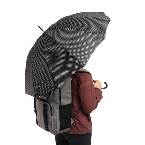 NaturalBasic ナチュラルベーシック（Natural Basic）（レディース）雨傘 ピンドット 長傘 12K 黒 731-011 55cm : SuperSportsXEBIO ...