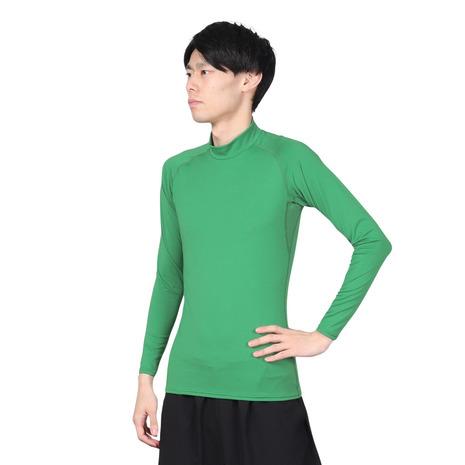 DUARIG（デュアリグ） （メンズ）サッカーウェア ドライプラス抗菌ストレッチハイネック長袖シャツ 741D1ES5708 GRN 速乾 ...