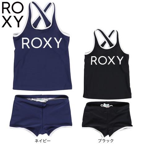 ROXY ロキシー（ROXY）（キッズ）水着 上下セット 2点セット 子供 ジュニア MINI DEEP WATER タンキニ TSW231100 : SuperSportsXEBIO ...
