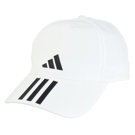 adidas アディダス（adidas）（メンズ）帽子 スリーストライプス AEROREADY ベースボールキャップ 白 57-63cm MKD80-HT2043 スポーツキャップ ...