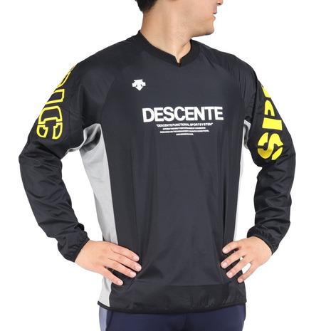 DESCENTE デサント（DESCENTE）（メンズ）バレーボールウェア 長袖プラクティスピステ DVUUJK30 BK ...