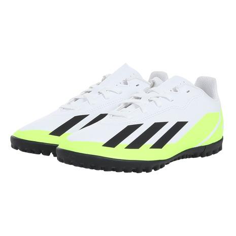 adidas アディダス（adidas）（キッズ）ジュニアサッカートレーニングシューズ エックス クレイジーファスト.4 TF J ターフ用 ...