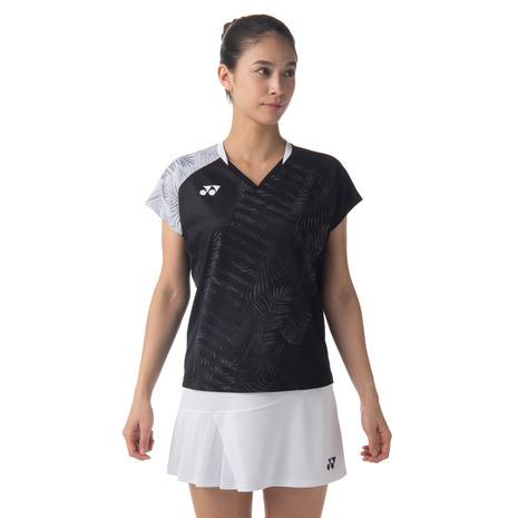 YONEX ヨネックス（YONEX）（レディース）テニスウェア 半袖 ゲームシャツ 20742-007 速乾 UVカット : SuperSportsXEBIO Yahoo!店 - 通販 ...