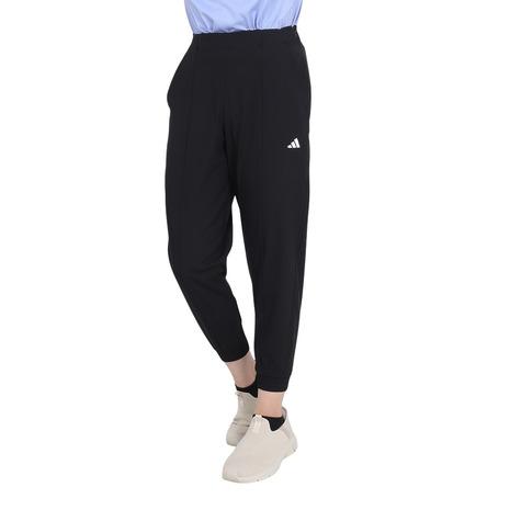 adidas アディダス（adidas）（レディース）AEROREADY トレイン エッセンシャルズ ミニマル ロゴ ウーブンパンツ ...