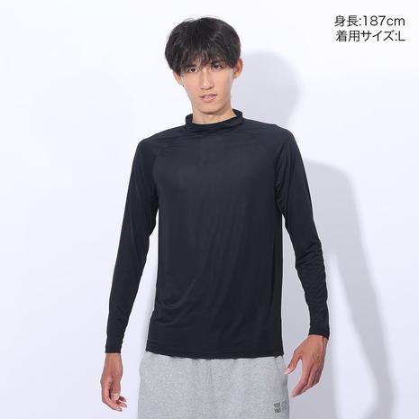 Coo. クー（Coo.）（メンズ）ドライプラスクール ハイネック 長袖アンダーシャツ 891CO4GC0012 BLK 冷感 黒 : SuperSportsXEBIO Yahoo!店 ...