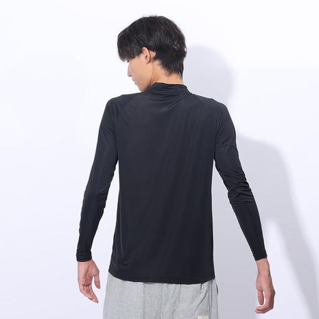 クー（Coo.）（メンズ）ドライプラスクール ハイネック 長袖アンダーシャツ 891CO4GC0012 BLK :10850965801:SuperSportsXEBIO Yahoo!店 ...
