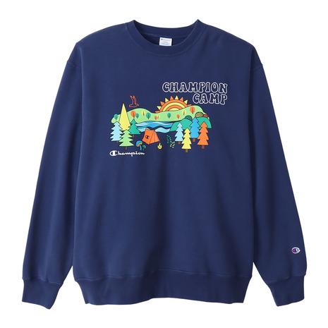 Champion チャンピオン-ヘリテイジ（CHAMPION-HERITAGE）（メンズ）クルーネックスウェットシャツ C3-X003 370 : SuperSportsXEBIO Yahoo ...