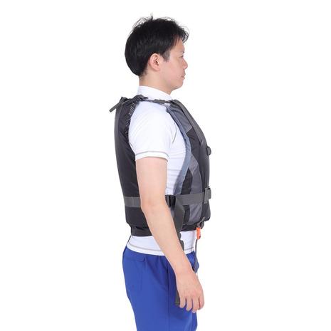 AQA アクア（AQA）（メンズ、レディース）フローティングベスト 大人用 マリンレジャー ライフジャケットII 24KA-9025 BK : SuperSportsXEBIO Yahoo!店 ...