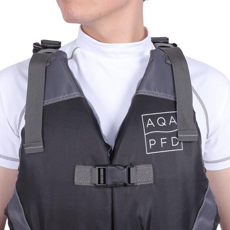 AQA アクア（AQA）（メンズ、レディース）フローティングベスト 大人用 マリンレジャー ライフジャケットII 24KA-9025 BK : SuperSportsXEBIO Yahoo!店 ...