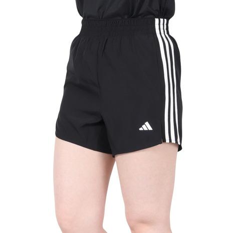 adidas アディダス（adidas）（レディース）スリーストライプス ハイライズショーツ KWH27-JF4359 ...