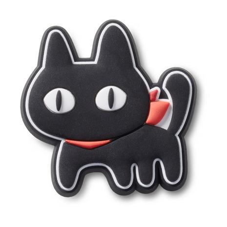 crocs（クロックス） （メンズ、レディース、キッズ）ジビッツ チャーム 鋭目黒猫 BLACK CAT 10016292 ...
