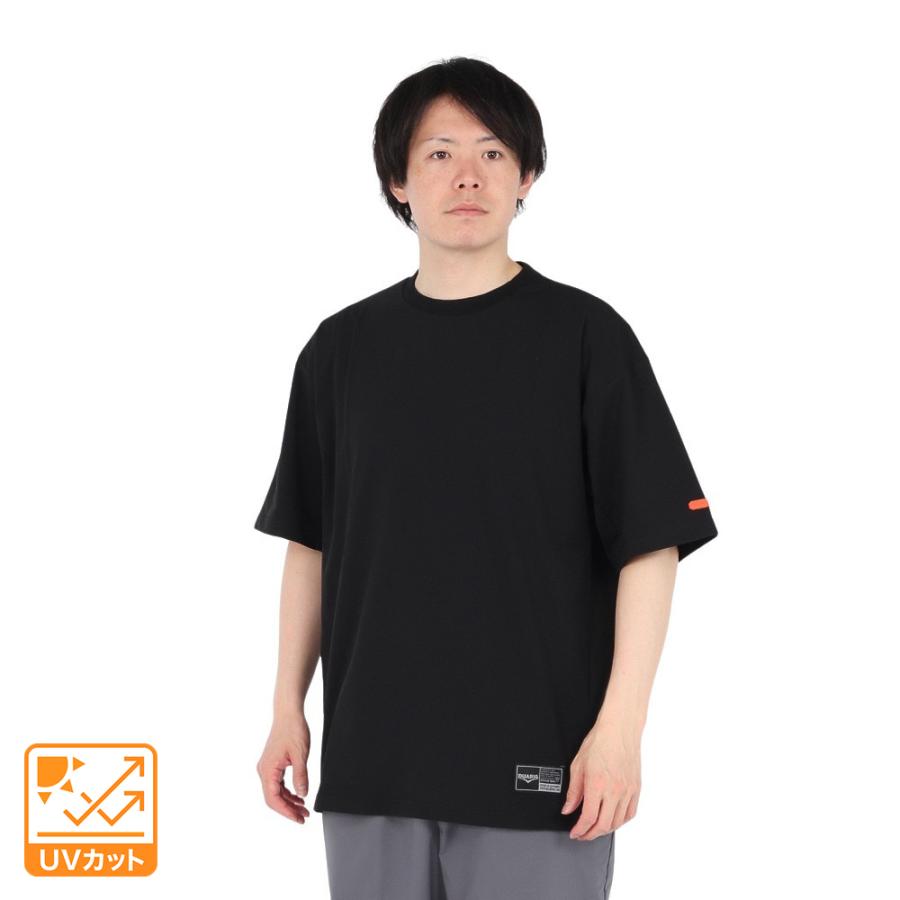DUARIG（デュアリグ） （メンズ）ドライプラス 15UV ニット AIR Tシャツ 5S0020-TRCT-863SD BLK ...