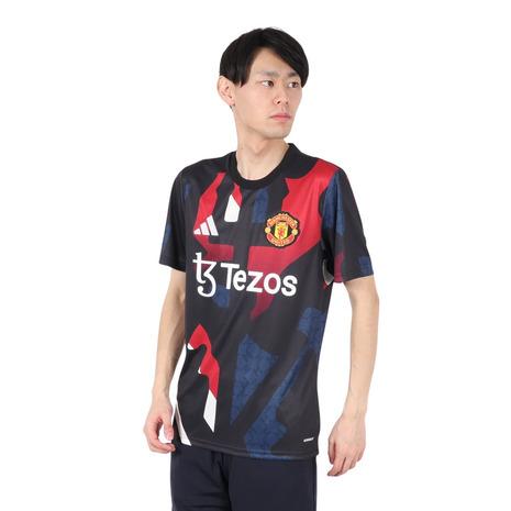 adidas アディダス（adidas）（メンズ）マンチェスターユナイテッド 24/25 プレマッチジャージー KVI80-JD7147 ...