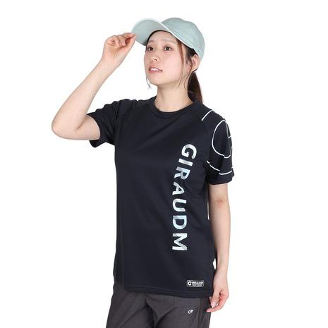 GIRAUDM ジローム（GIRAUDM）（レディース）ドライプラス プリント メッシュ 半袖Tシャツ CT5S0031-TR864-GRCD NVY : SuperSportsXEBIO ...