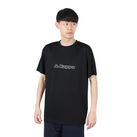 Kappa カッパ（Kappa）（メンズ）フロントグラフィック 半袖Tシャツ 215323-BK : SuperSportsXEBIO Yahoo!店 - 通販 - Yahoo!ショッピング